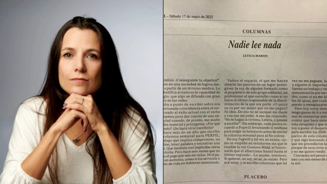 "Nadie lee nada": Columnista denunció que sus jefes no le pagaban y ...