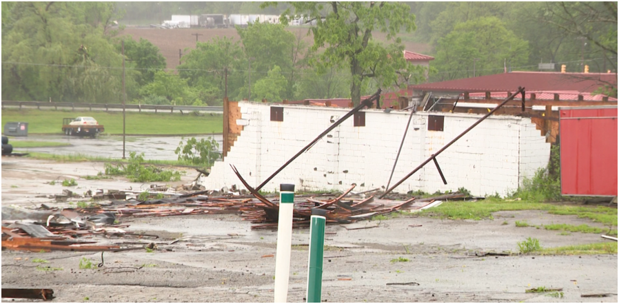 National Weather Service surveys Butler County after tornado