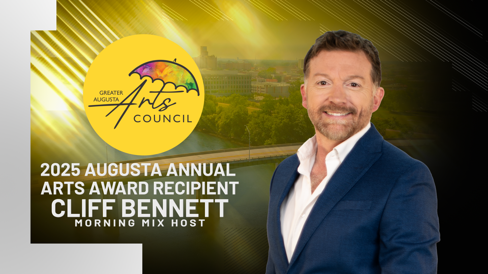 Morning Mix host Cliff Bennett to be honored at annual arts awards gala
