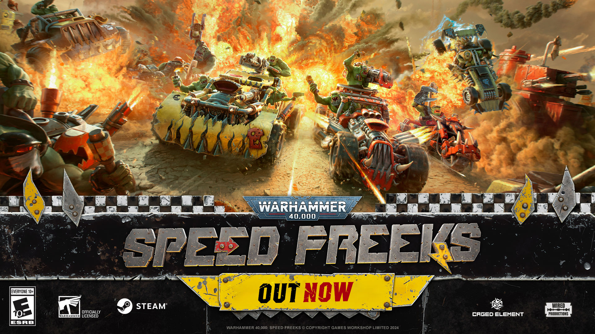 'Warhammer 40,000: Speed Freeks' Out Now on Steam