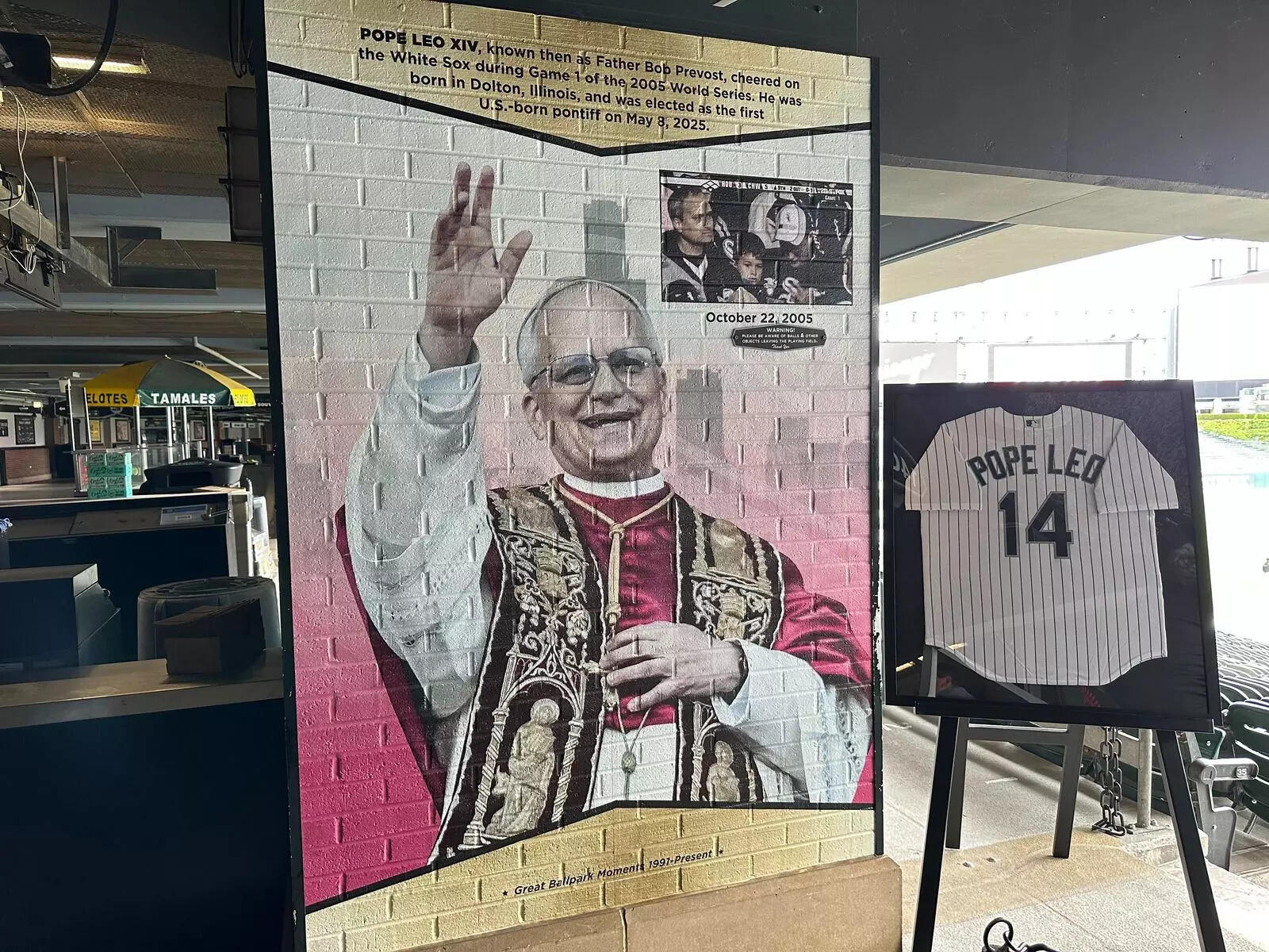 Chicago White Sox honor Pope Leo XIV with a touching tribute fans didn ...