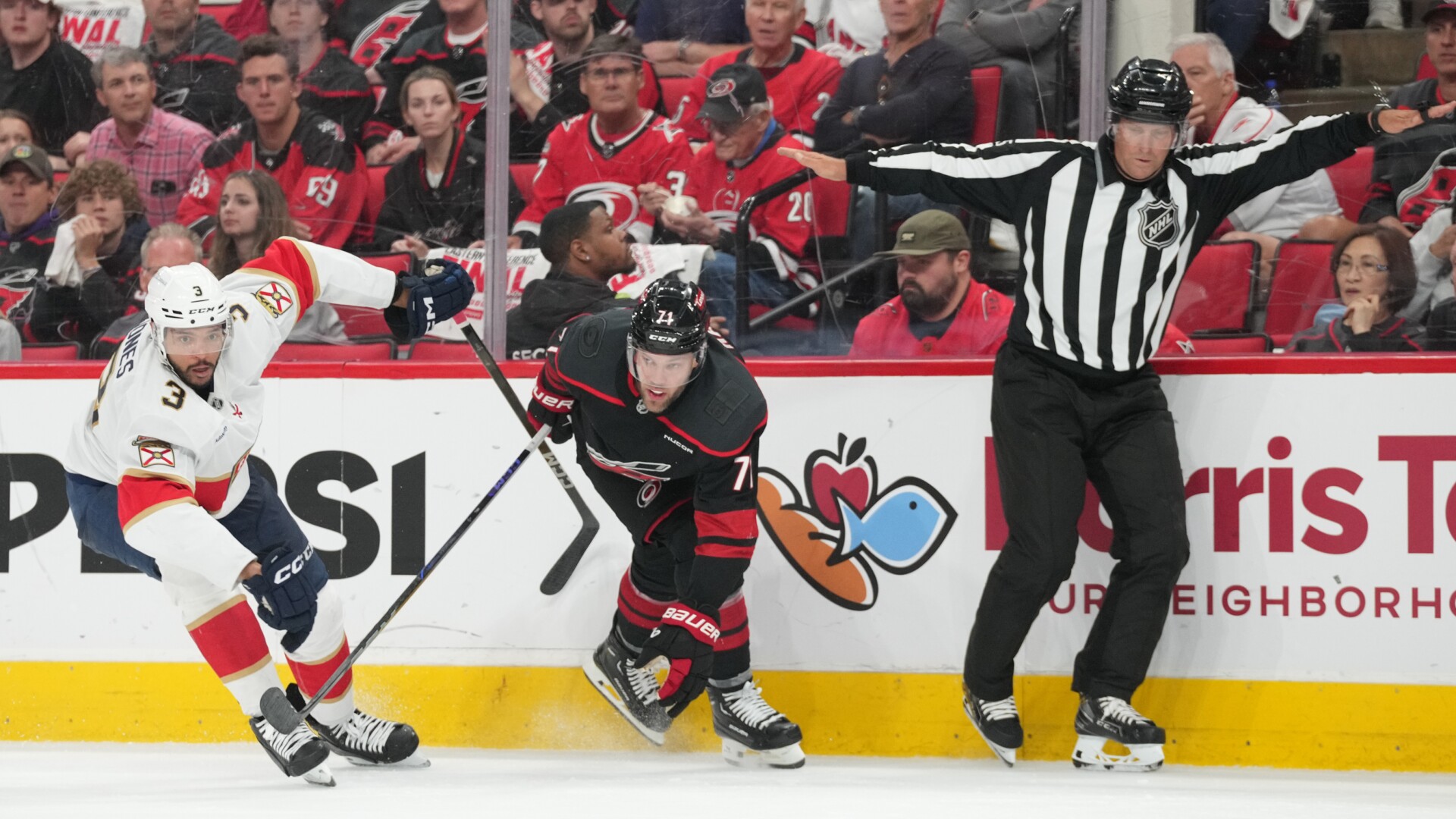 Hurricanes’ Taylor Hall, Panthers’ Seth Jones reunite in East final ...