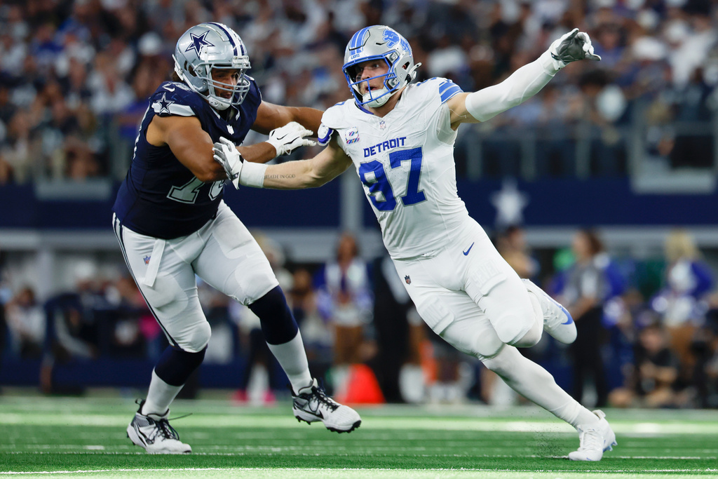 Lions DE Aidan Hutchinson says he's fully cleared in comeback from ...