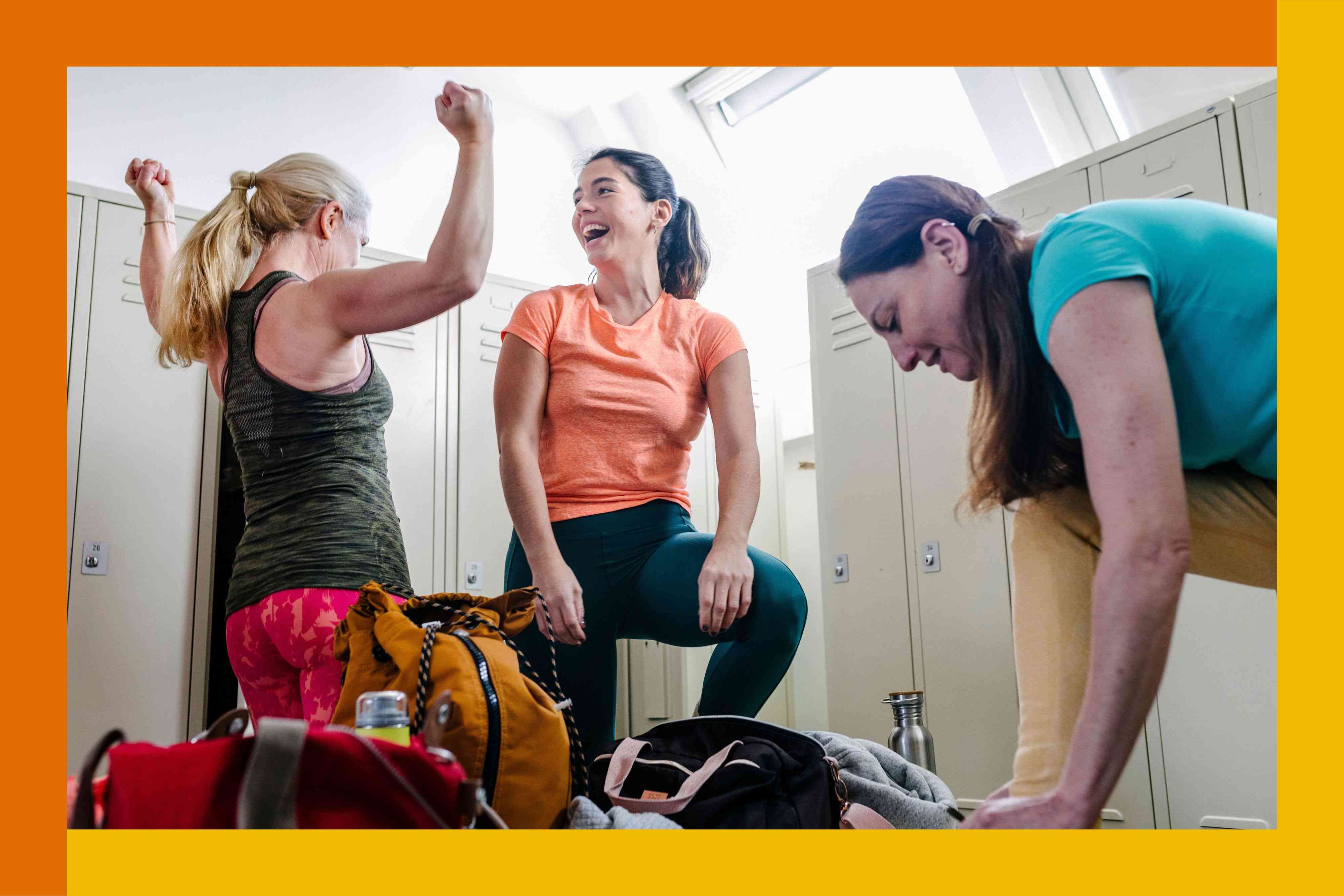 This Mom's Hack for Getting Self-Care Done at the Gym Is Genius