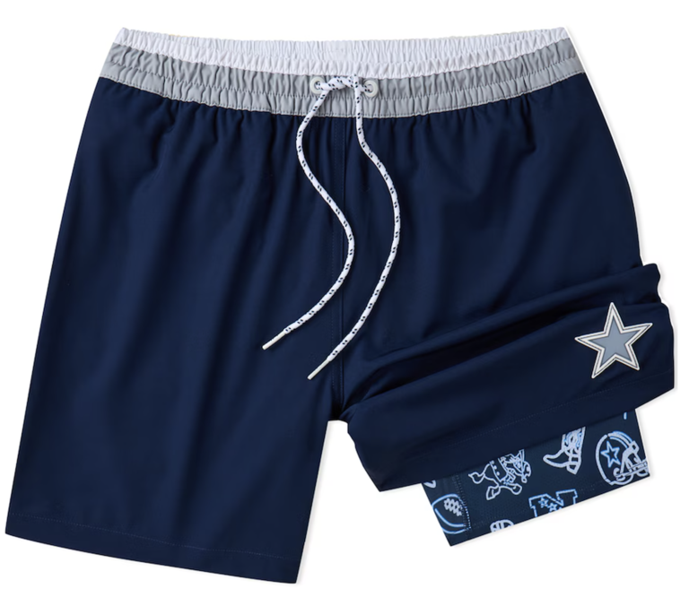 How to Buy Dallas Cowboys Chubbies Swim Trunks: Shop NFL Chubbies
