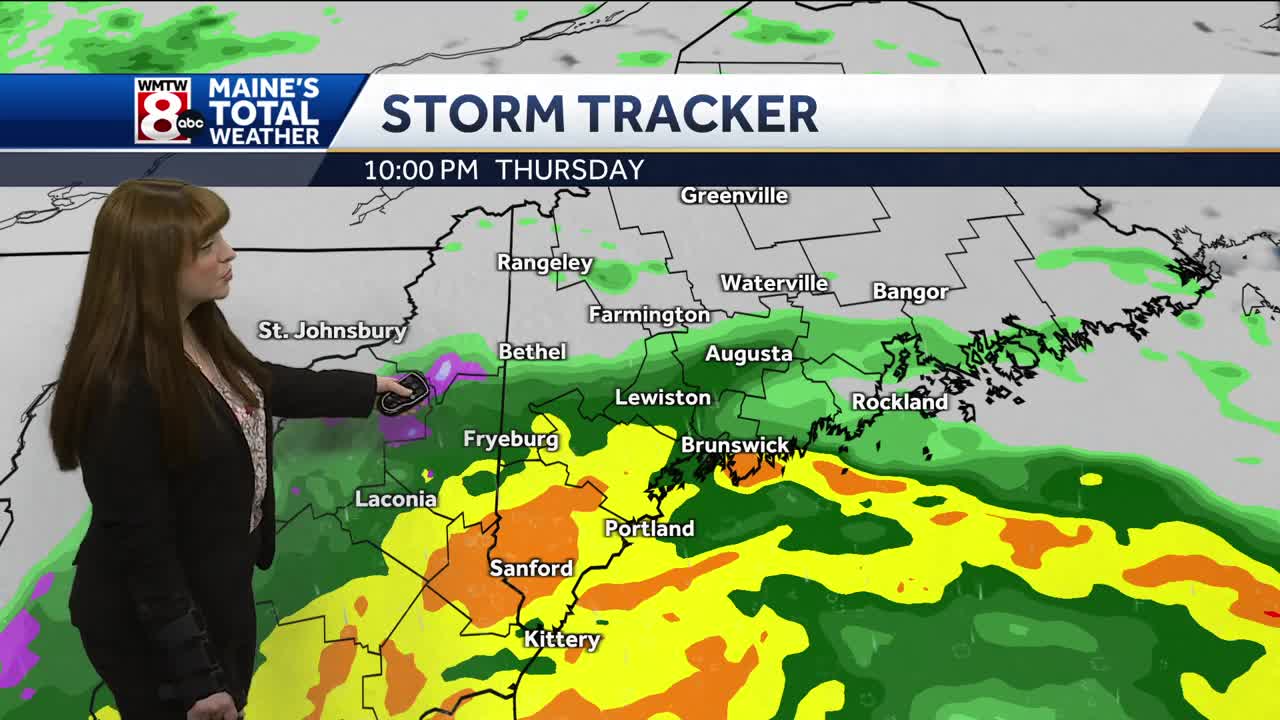 Rain and wind pick up this evening