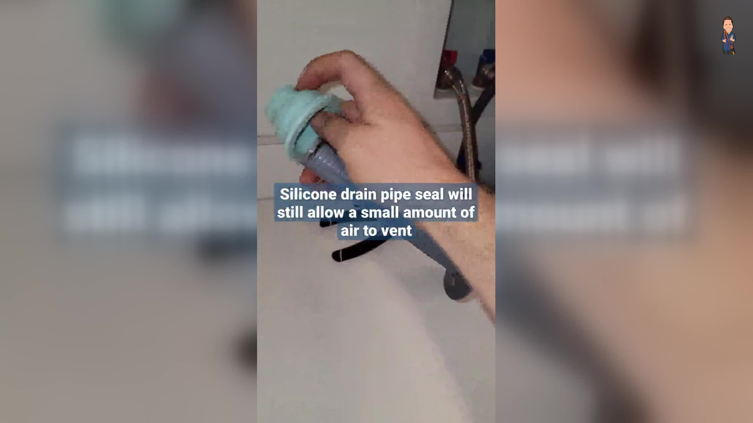 How to Use a Zip Tie to Stop Washing Machine Splash