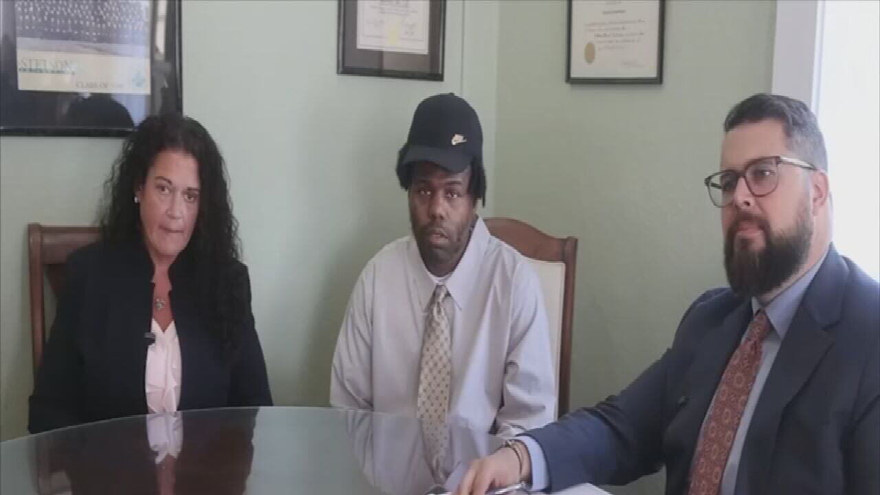 Orlando police officer being sued over homeless man’s arrest