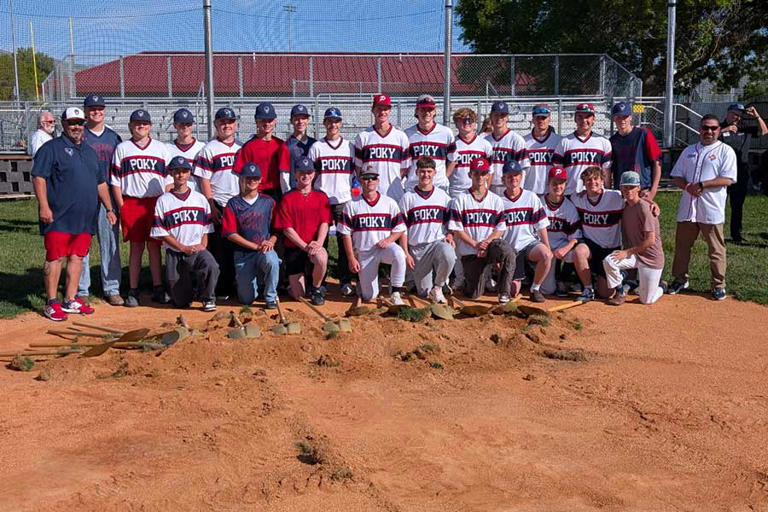 Ground broken on Rails West Field — Pocatello High’s future baseball field