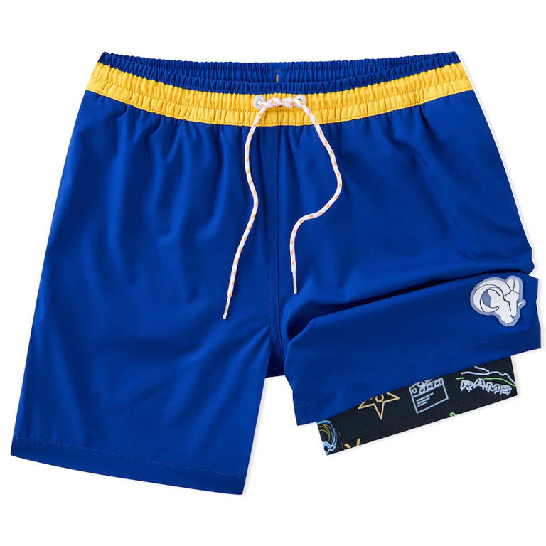 How to Buy Los Angeles Rams Chubbies Swim Trunks: Shop NFL Chubbies ...