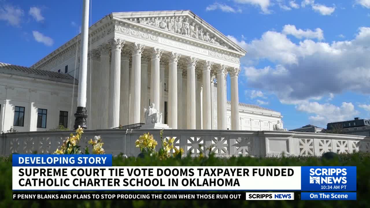 Supreme Court tie vote dooms taxpayer funded Catholic charter school in ...