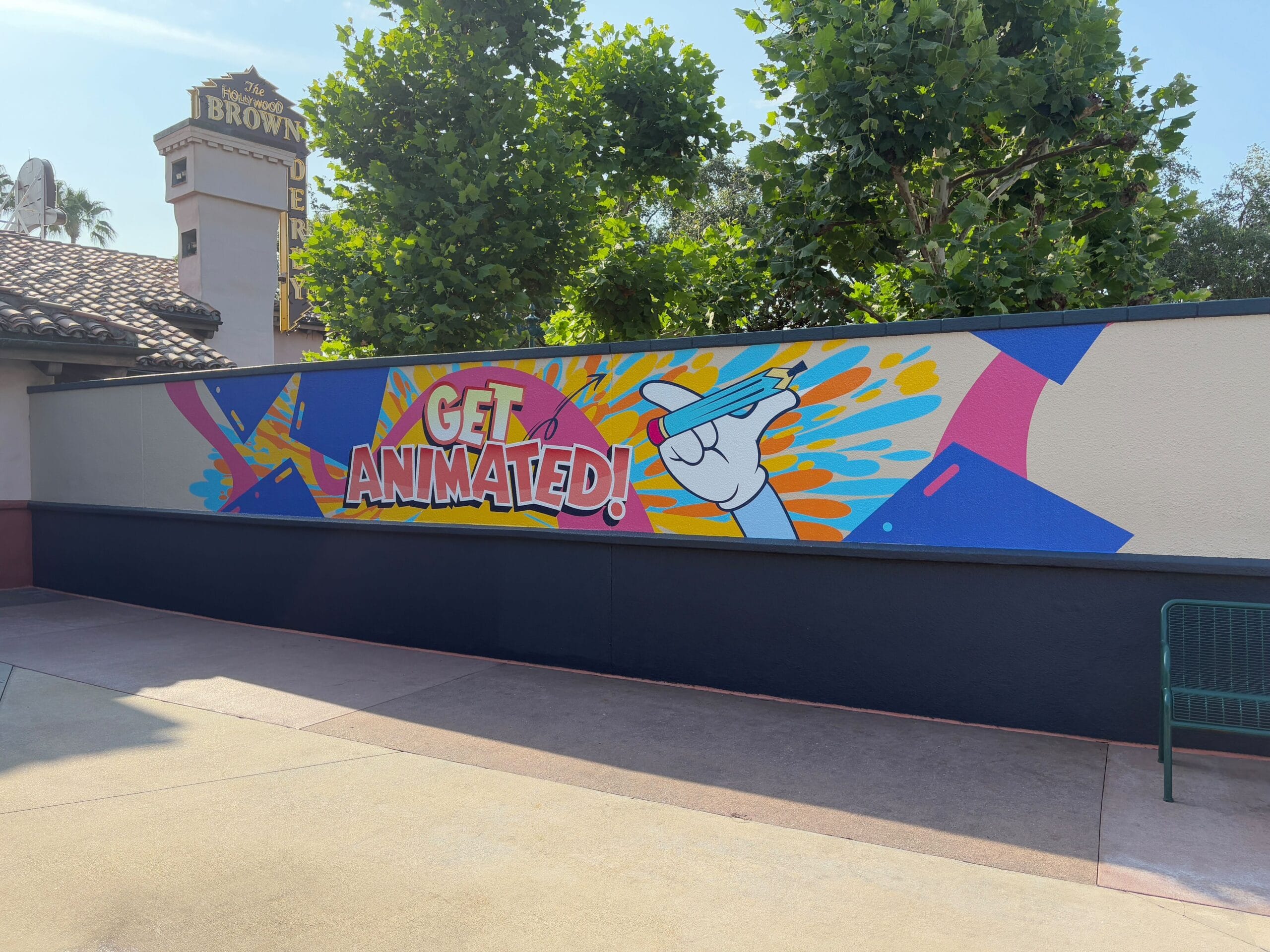 'Get Animated!' Murals & Banners Added to Animation Courtyard in Disney ...