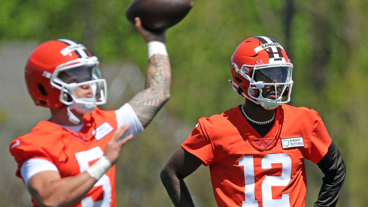 ESPN projects Browns quarterback Dillon Gabriel to put up better stats ...