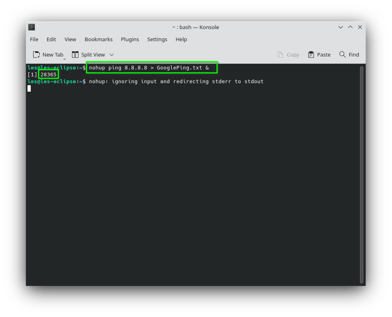Run Linux scripts unattended with Nohup