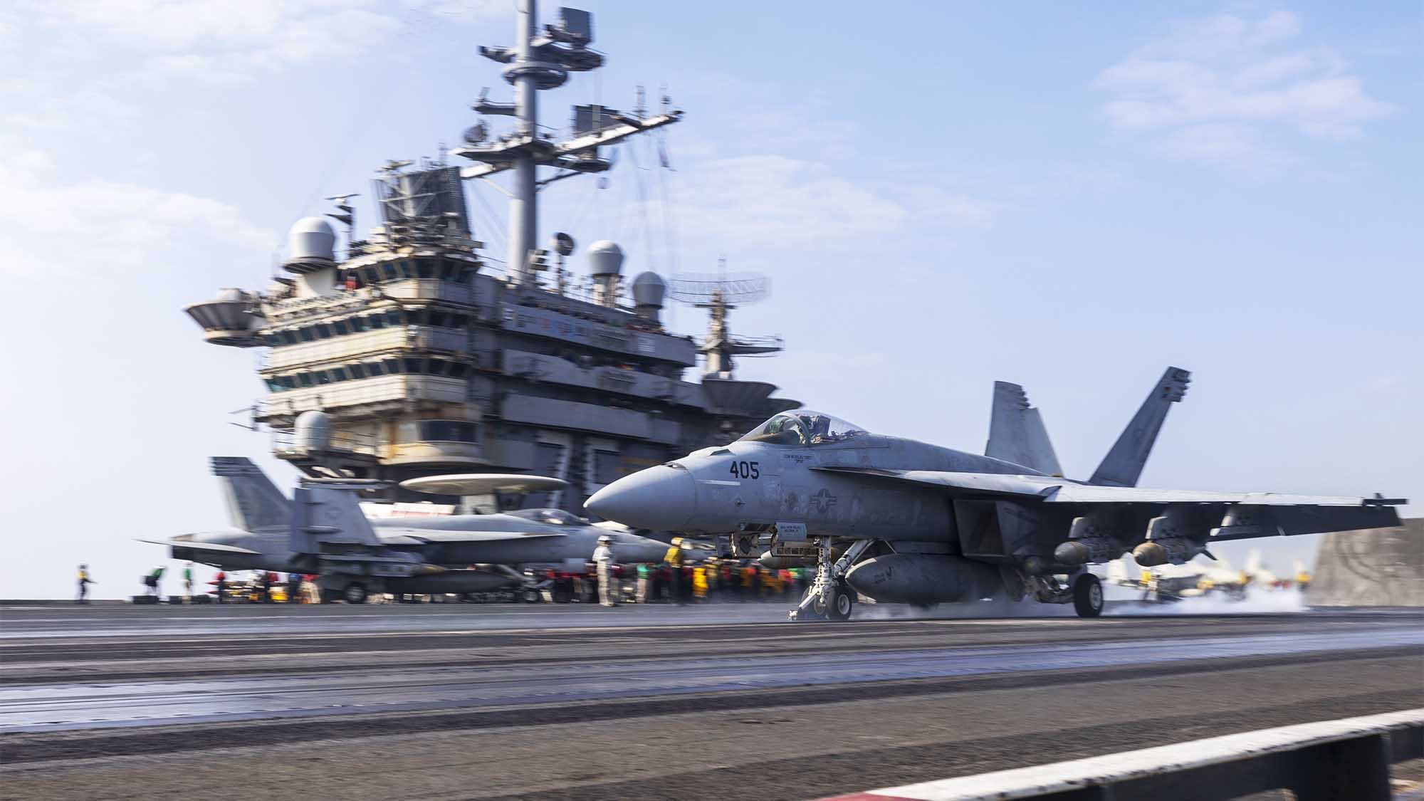 Mass U.S. Airstrike Against ISIS in Somalia Launched from USS Harry S ...