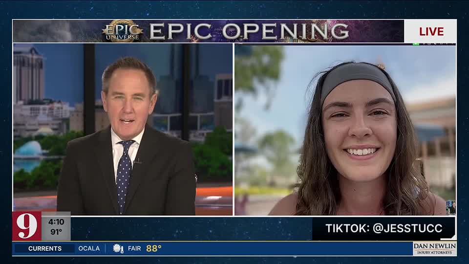 Influencer gives an inside look at Epic Universe's grand opening