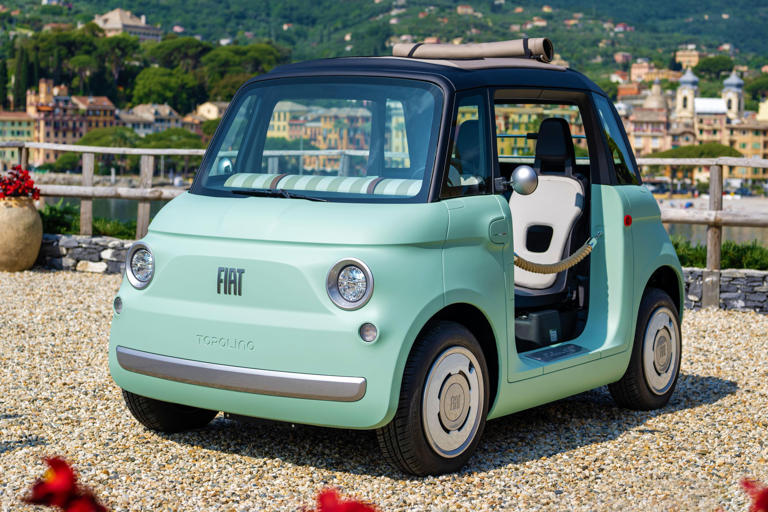 Fiat Tris: Tiny three-wheel electric ute launched in Africa and Middle East