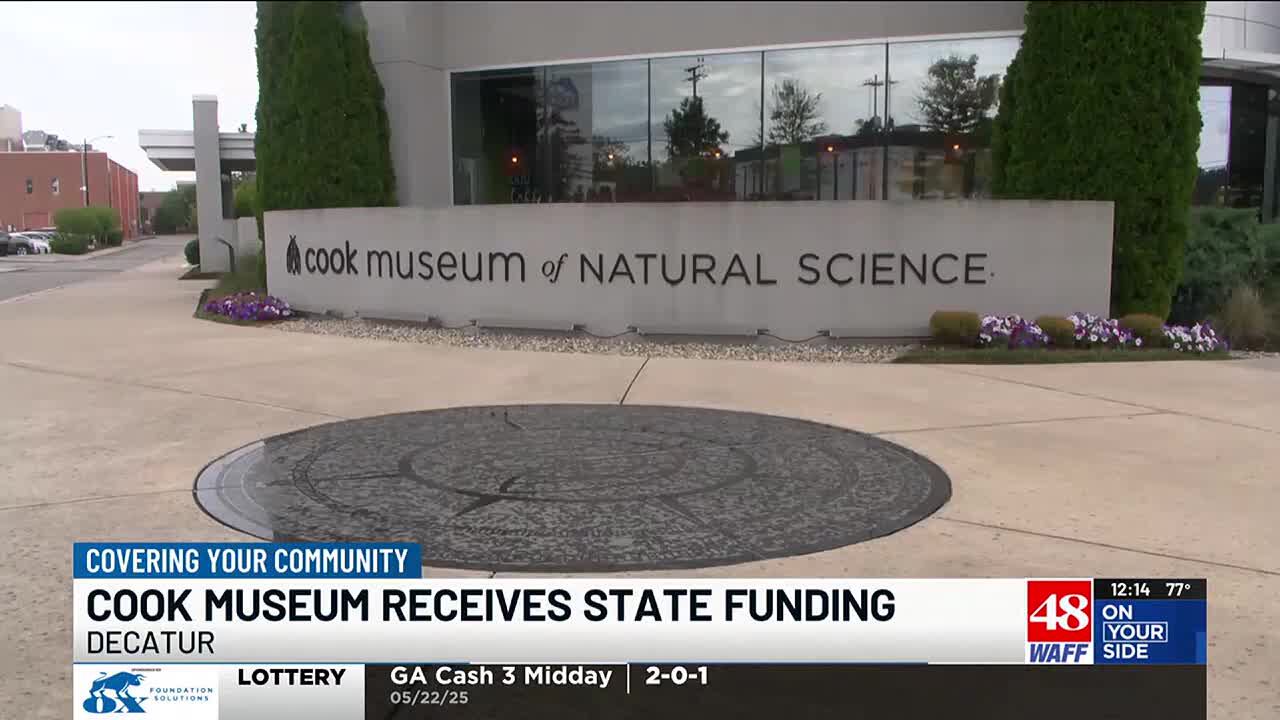 Cook Museum of Natural Science in Decatur receives state funding ...