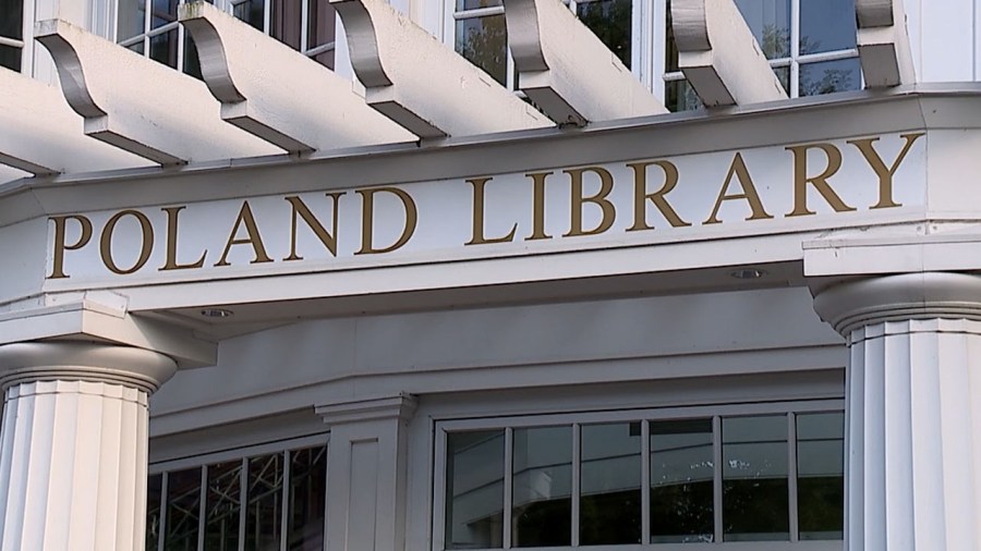 Officials discuss the future of the Poland library