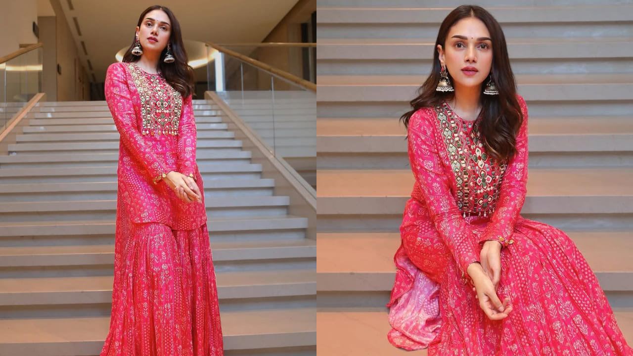 5 celeb-inspired short kurti and gharara looks for wedding season