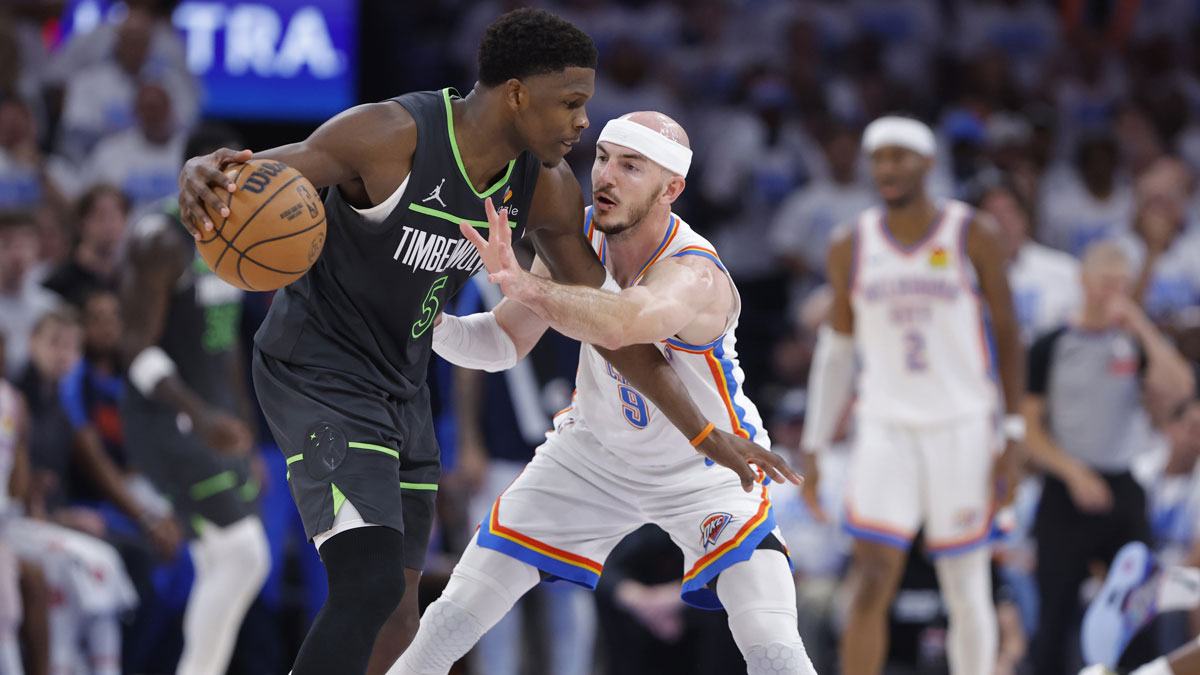 Timberwolves’ Anthony Edwards’ ‘angry’ mindset before Game 2 vs. Thunder