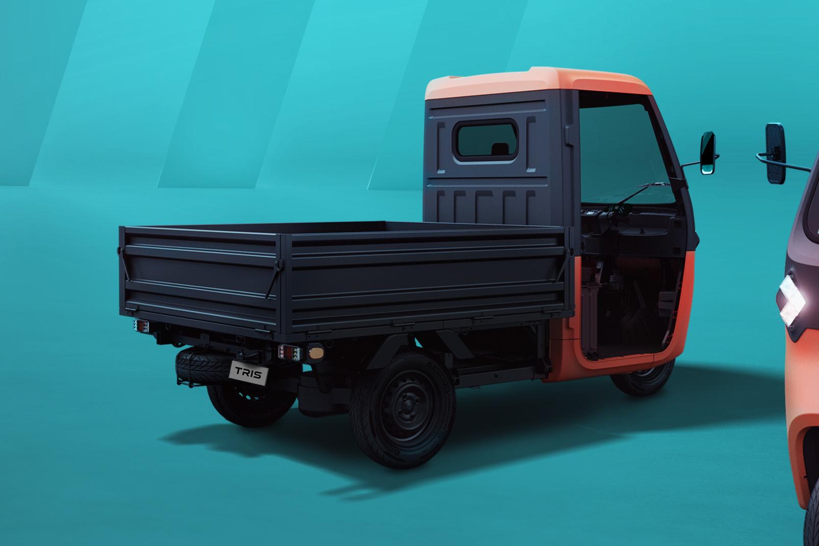 Fiat Tris: Tiny three-wheel electric ute launched in Africa and Middle East