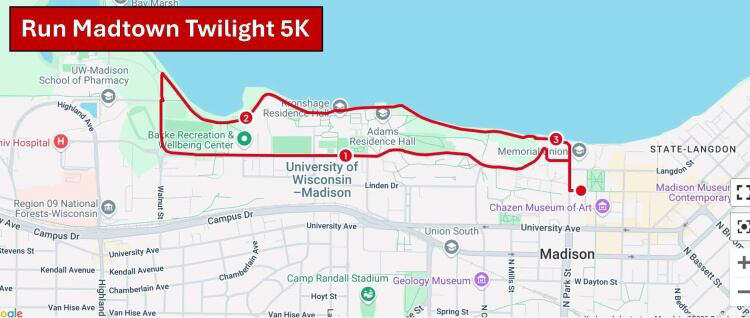 Road closures expected in downtown Madison area ahead of Run Madtown Races