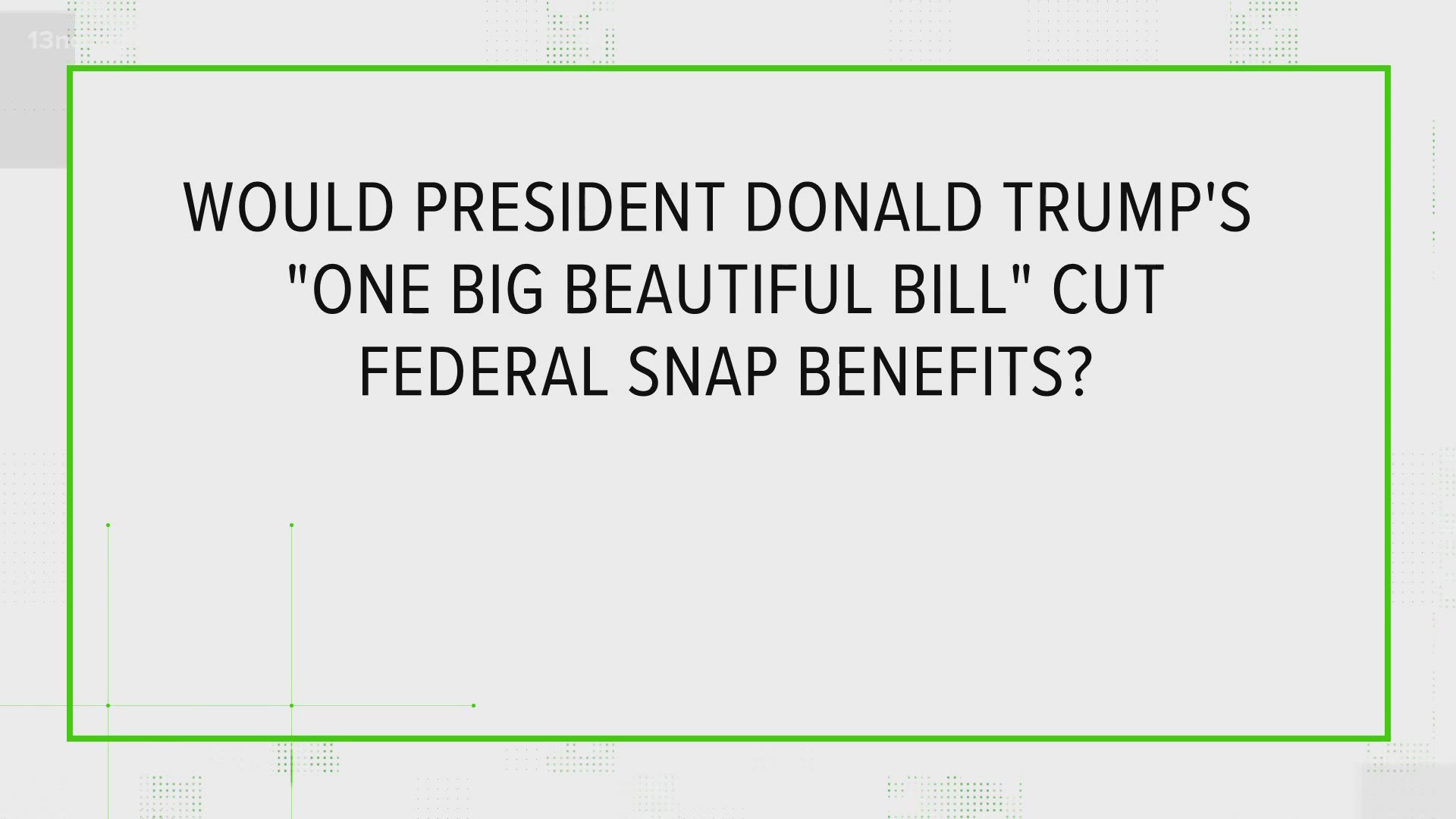 What's true? SNAP fraud claims and Trump’s bill to cut the program