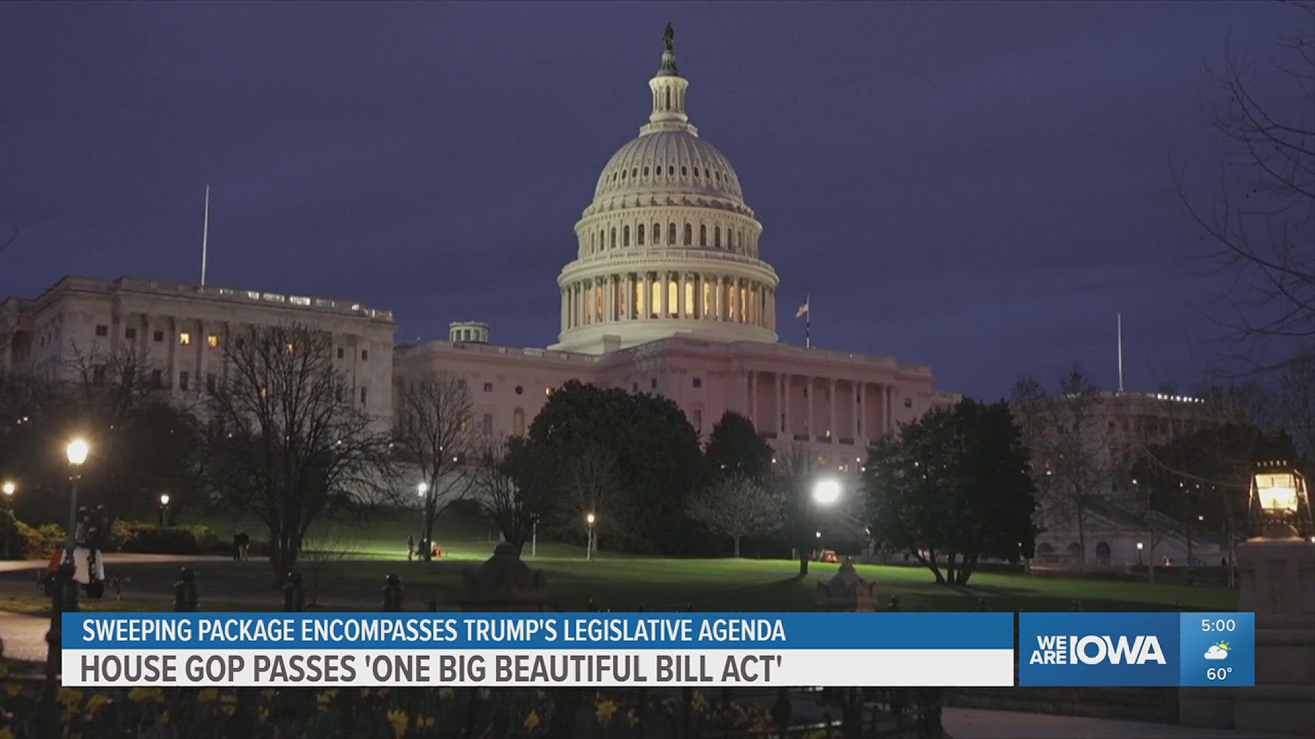 Here’s how Iowa representatives voted on Trump’s ‘Big, Beautiful Bill’