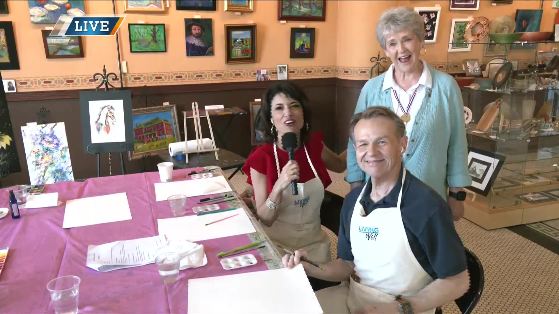 Live at Local Color Art Gallery Pt1