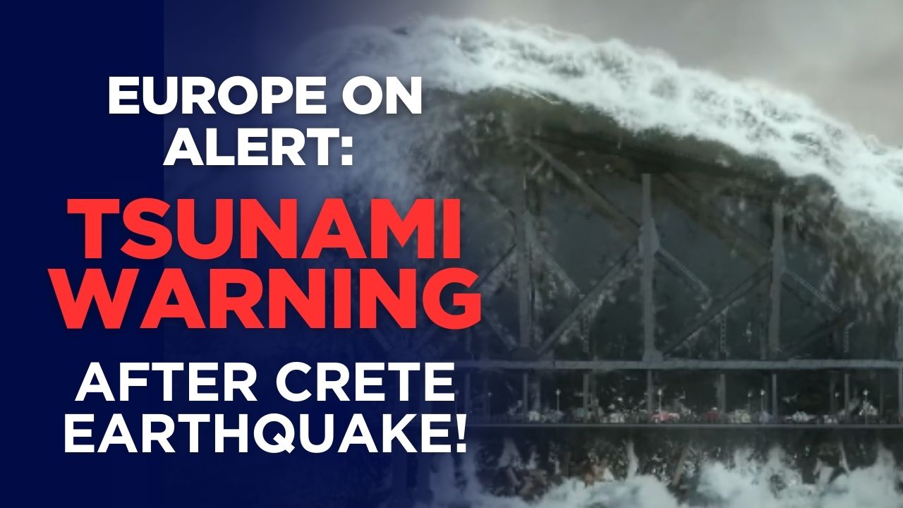 Tsunami alert as 6.1-magnitude earthquake hits off Crete!