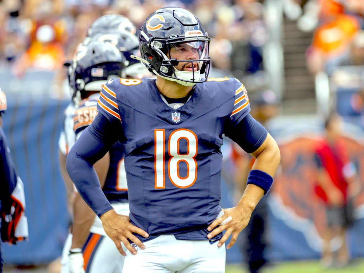 Caleb Williams Totals 268 Total Yards, Two Touchdowns in Week 1