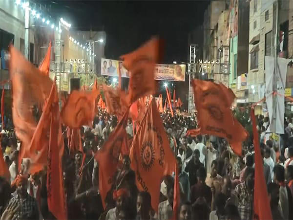 Union Minister Bandi Sanjay leads Hindu Ekta Yatra in Telangana, slams Kharge over Operation ...