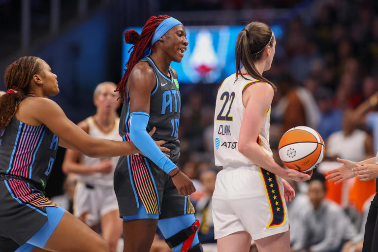 'I'm not scared of you': Indiana Fever's Caitlin Clark and Atlanta's ...