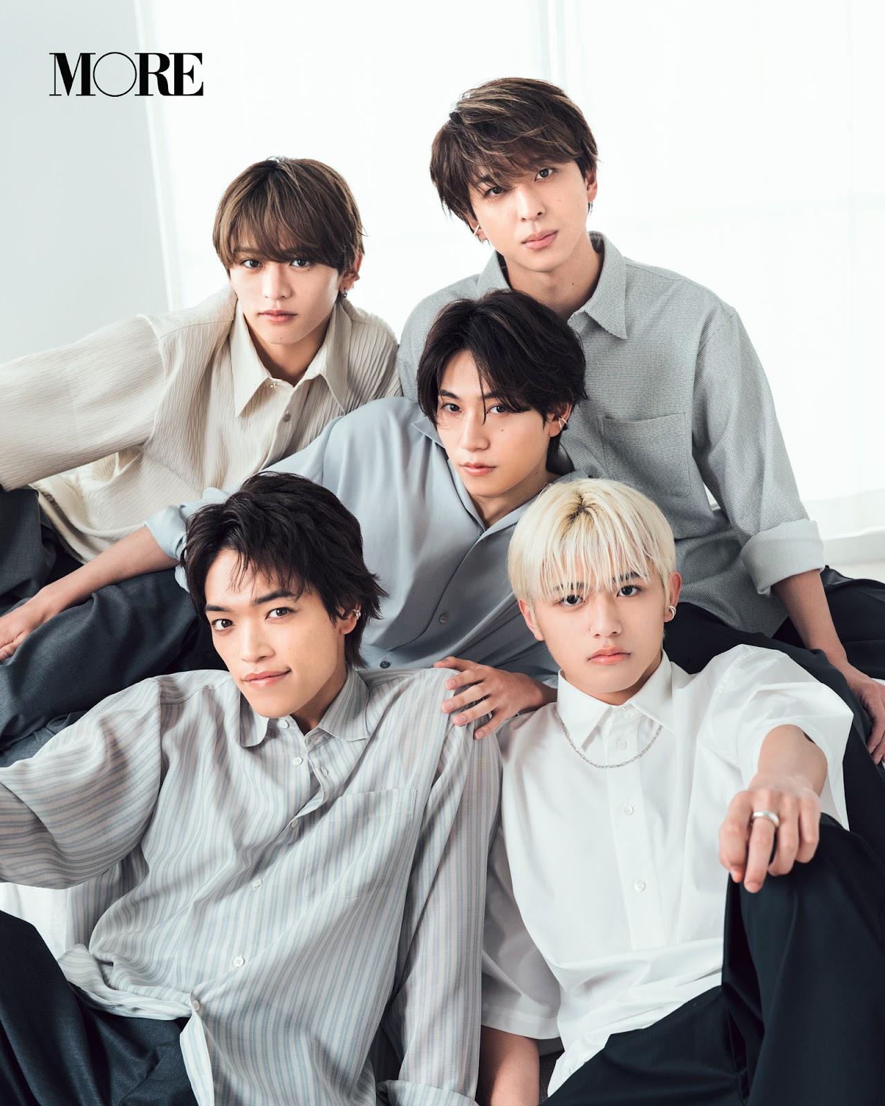 ＜timelesz＞「MORE」で新連載スタート 新メンバーが“細かすぎる自己紹介”でベールに包まれた人生を語る