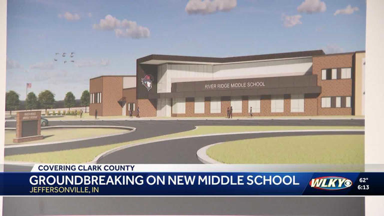 Jeffersonville breaks ground on River Ridge Middle School