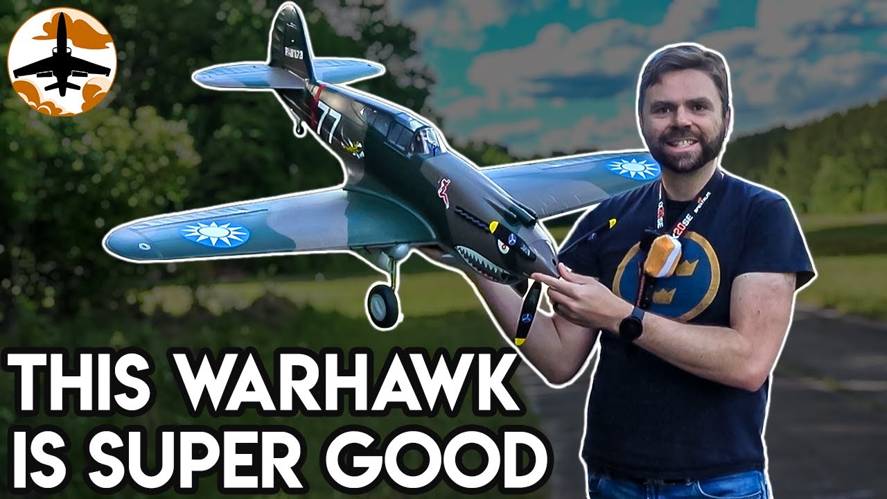 This Warbird Is Almost the Best... With One Flaw – FMS P-40B Warhawk 1400mm