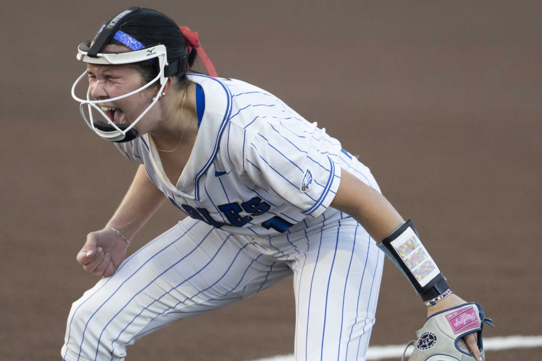 18 strikeouts, no hits and one state softball title berth for Barbers ...