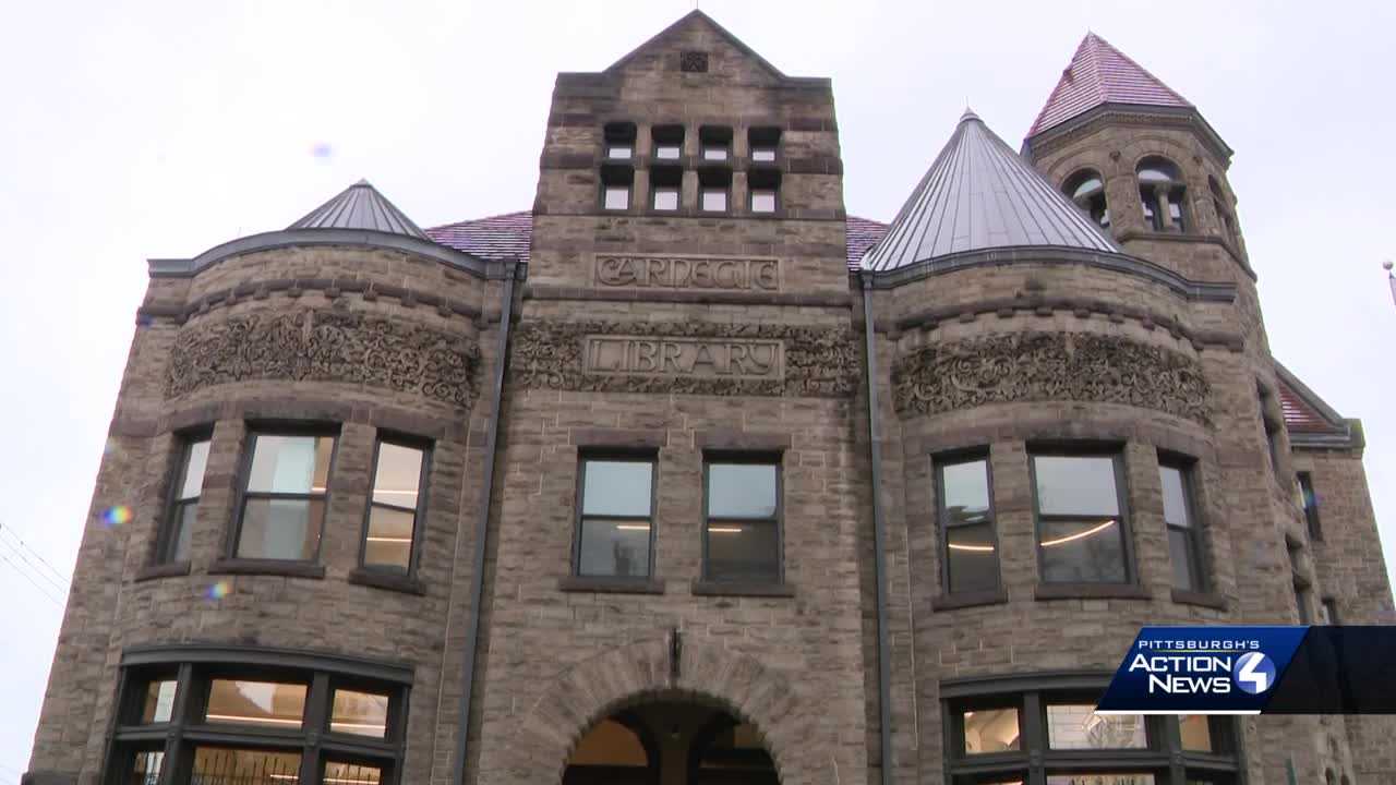 'A great day': Braddock's historic Carnegie Library reopens after ...