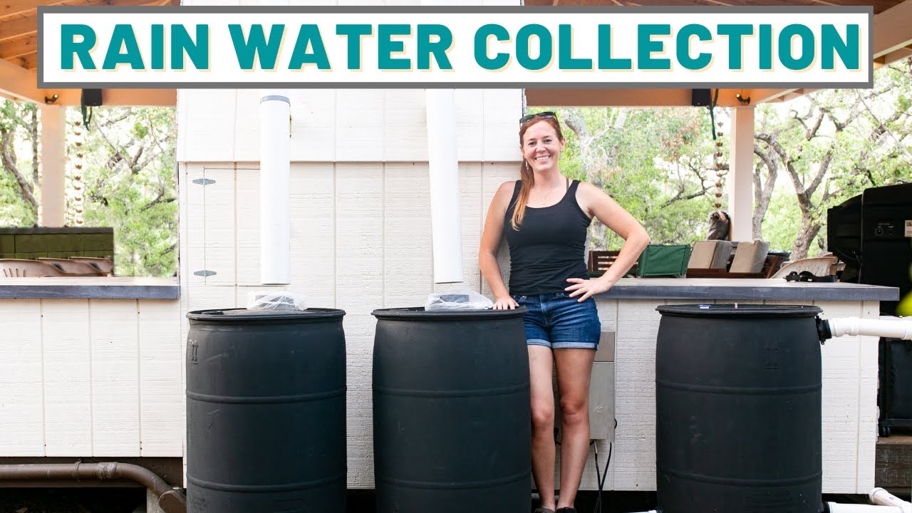 DIY Rainwater Collection System Install Guide