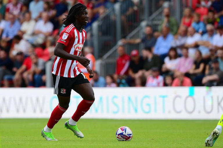 Johnly Yfeko keen to show Exeter City fans why Grecians signed him