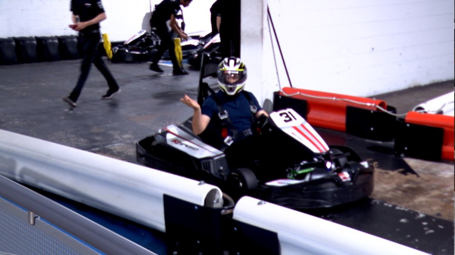 Showdown on the go-kart track: News 2’s Julian Mininsohn races NASCAR’s ...