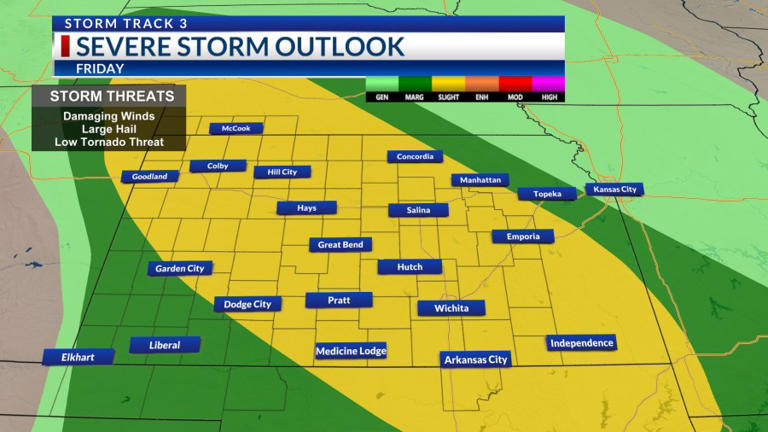 Storm Track 3 Forecast: Friday’s severe storm threat, more rain this ...
