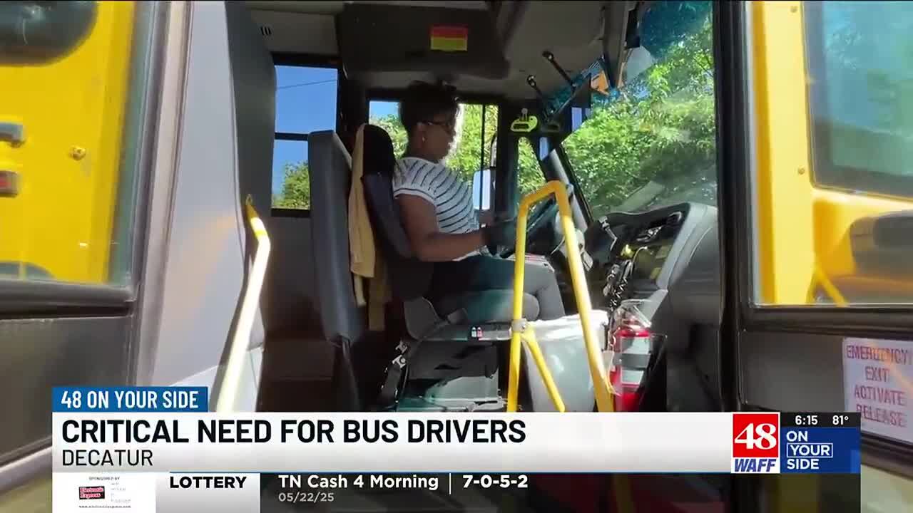 Decatur City Schools seeks more bus drivers