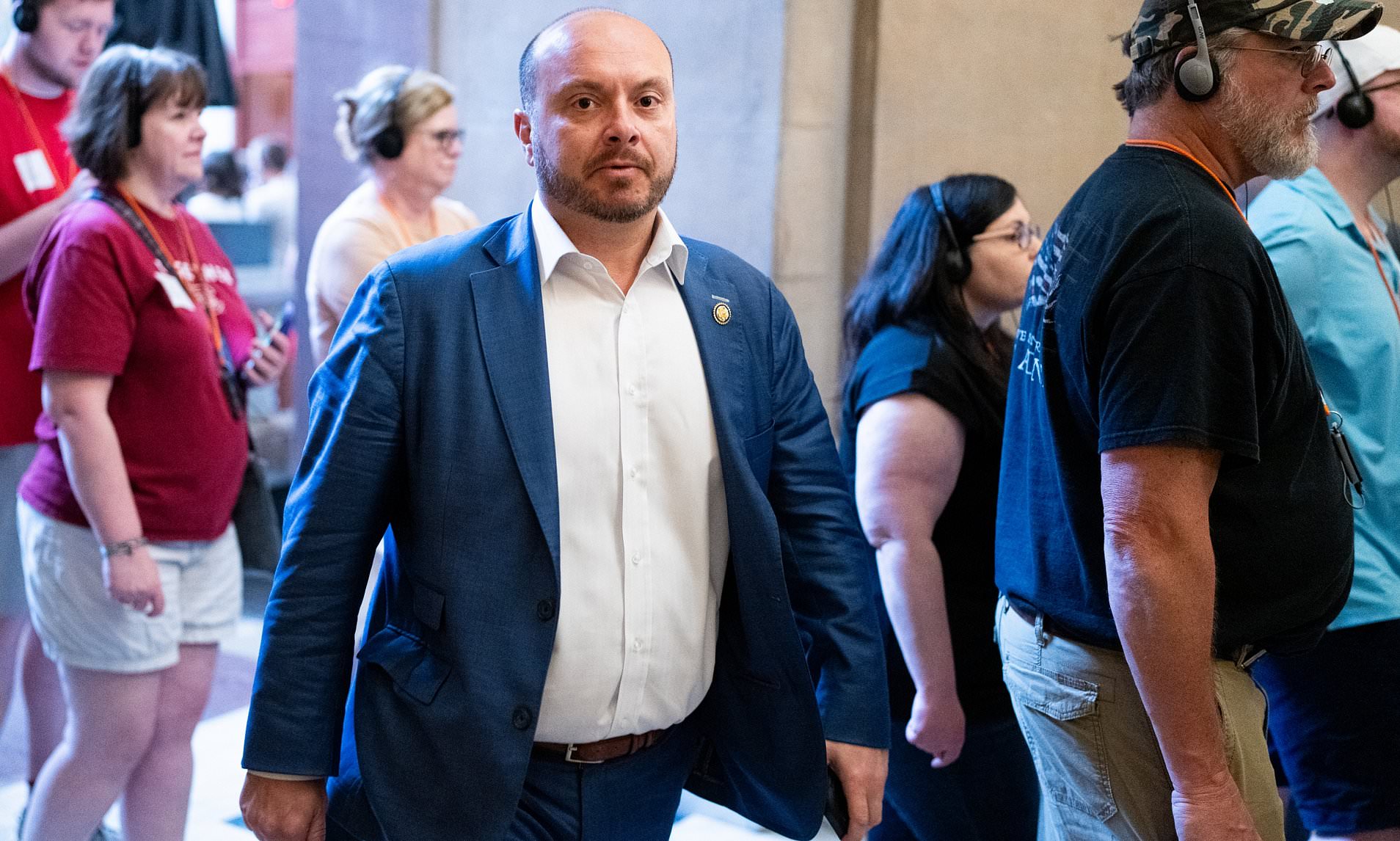 Republican trolled for MISSING vote on Trump's 'big beautiful' bill ...