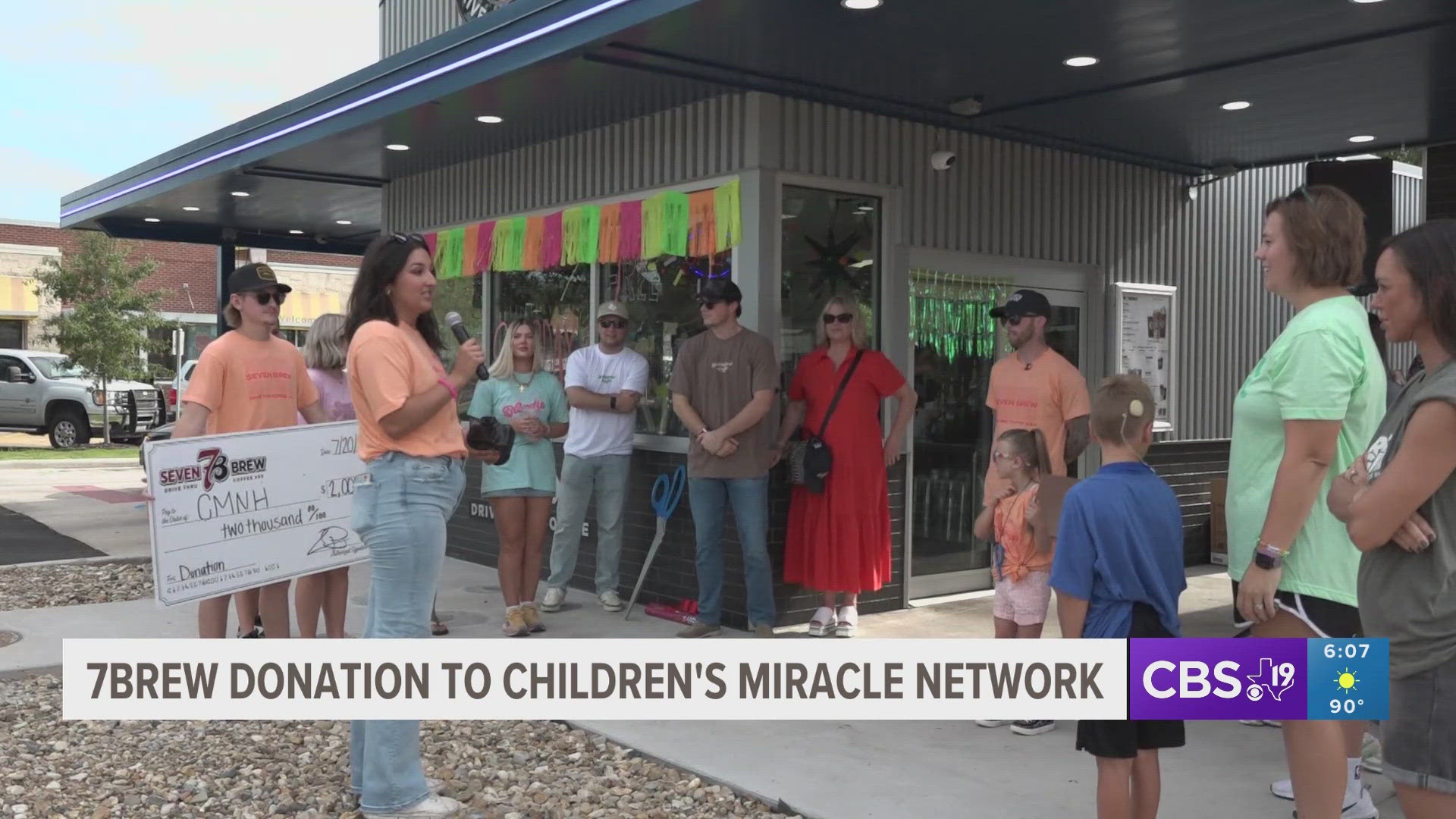 7Brew to make donation to Children's Miracle Network