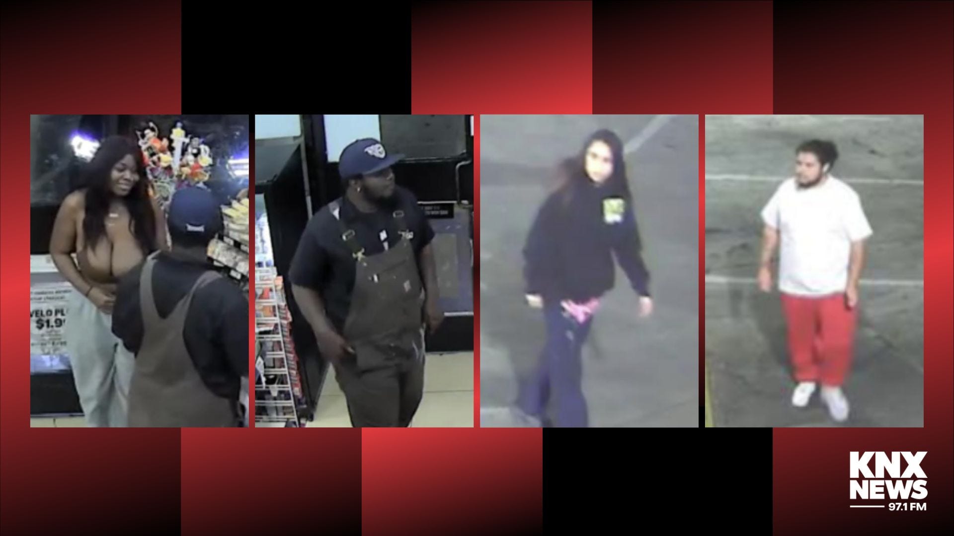 4 suspects sought in Rampart Village armed robbery