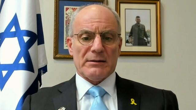 Israeli ambassador to the U.S. on killing of 2 embassy staffers