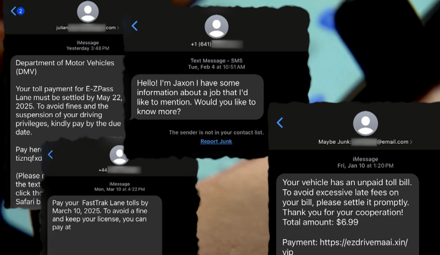 EZ-Pass text message scam still circulating in RI