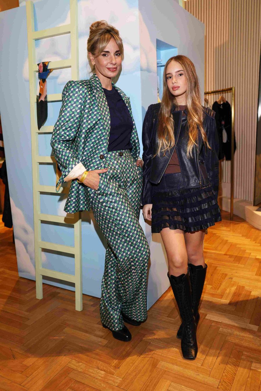 Julieta Cardinali y su hija, Charo Calamaro, brillaron con sus looks ...